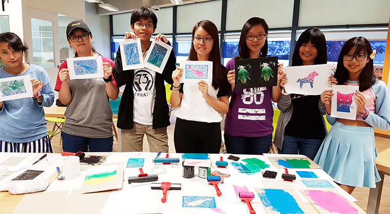 lino-library students | Artefakts